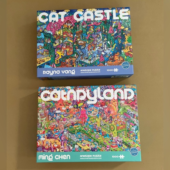 Antelope | Games | Antelope 00 Piece Puzzles Catndyland And Cat Castle ...